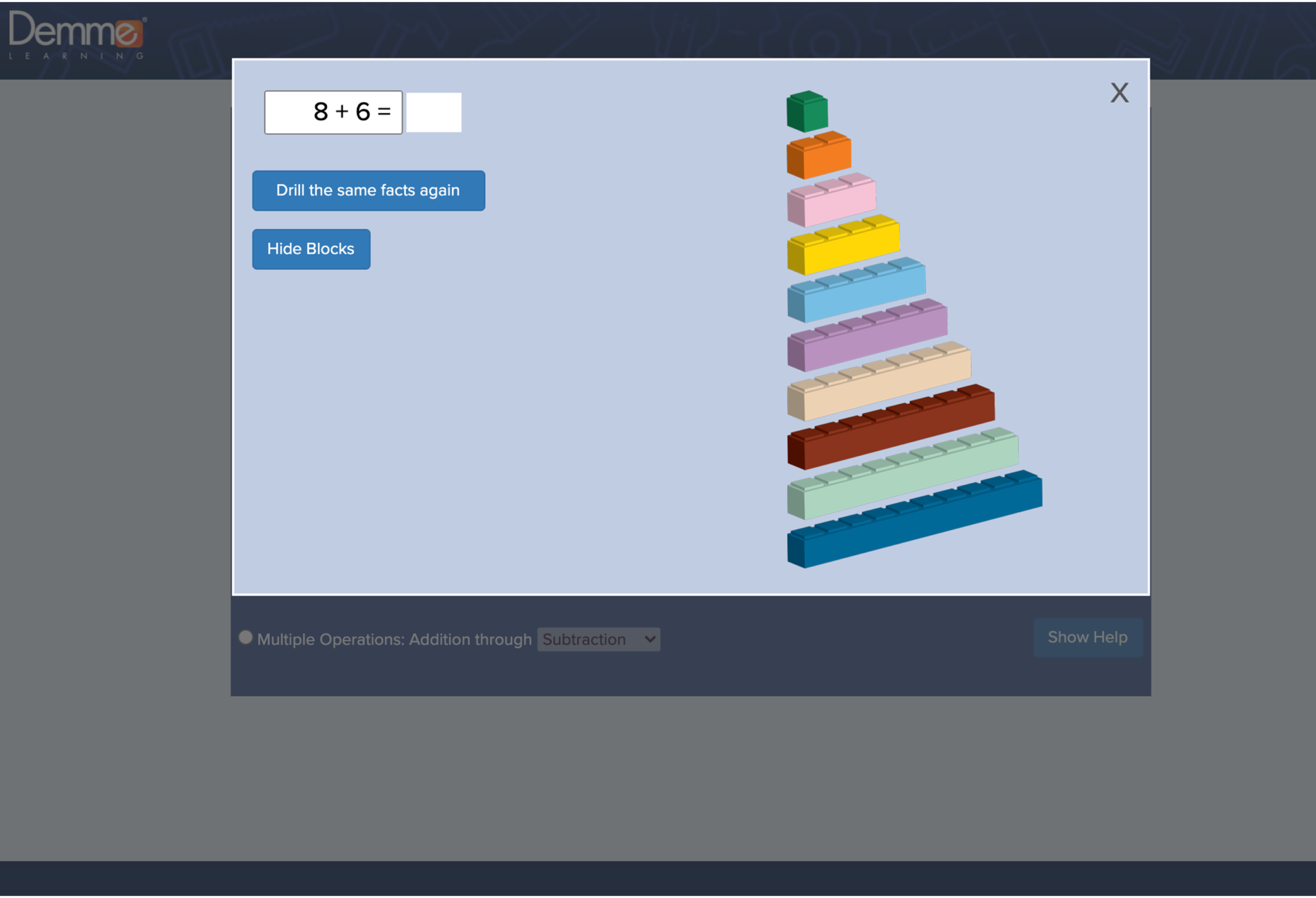 Online Drill Tool - Demme Learning