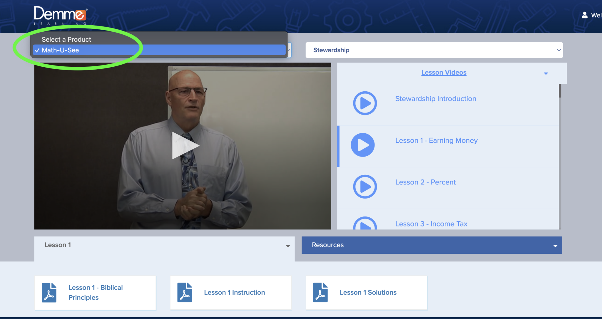 How to redeem your access code and access the Stewardship Digital Pack ...
