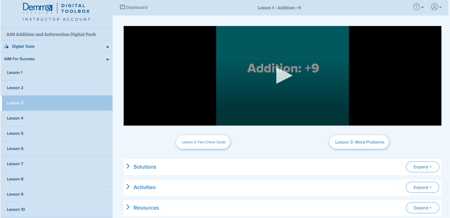 How to Use the Digital Toolbox - Demme Learning