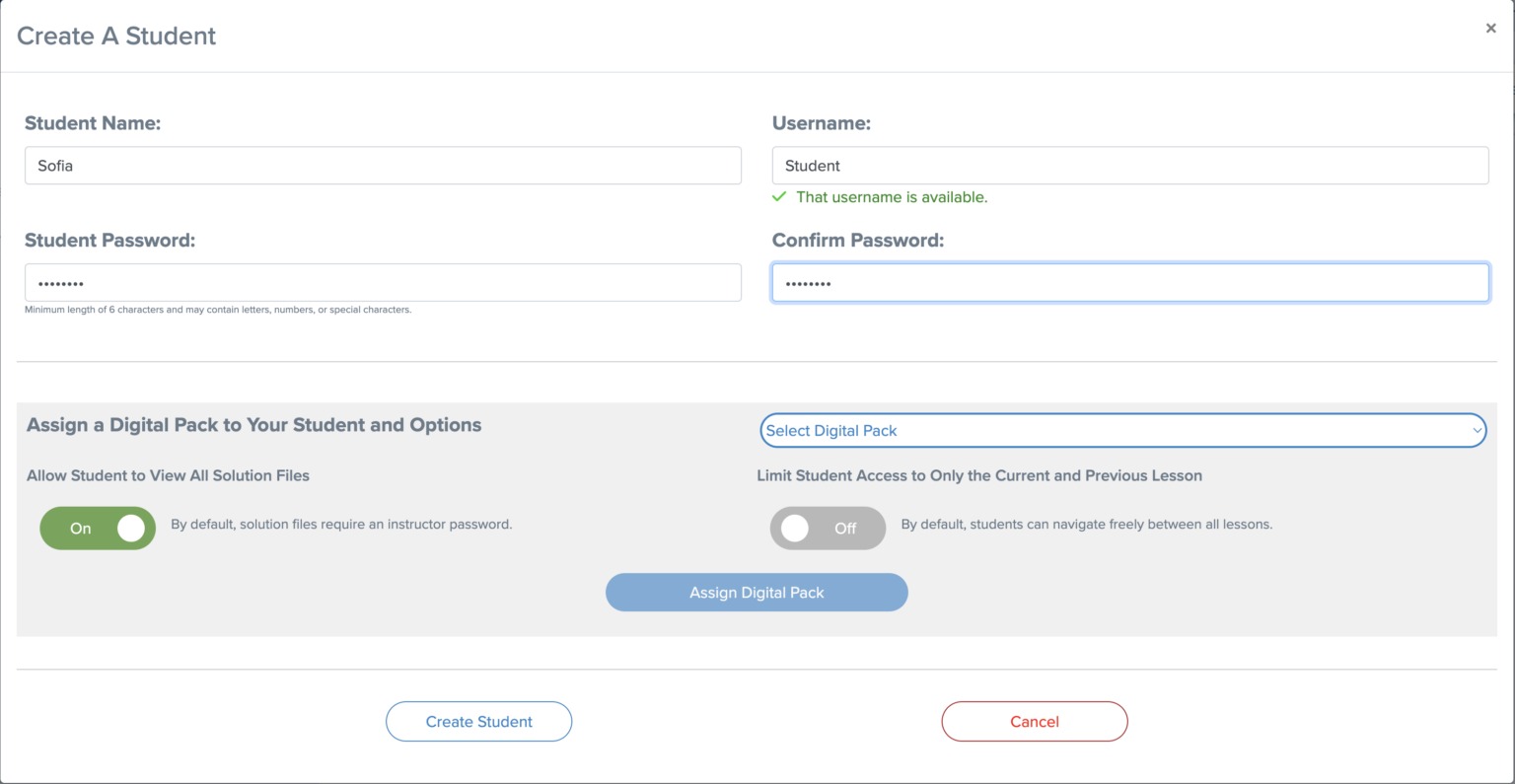 How do I create a student account? - Demme Learning