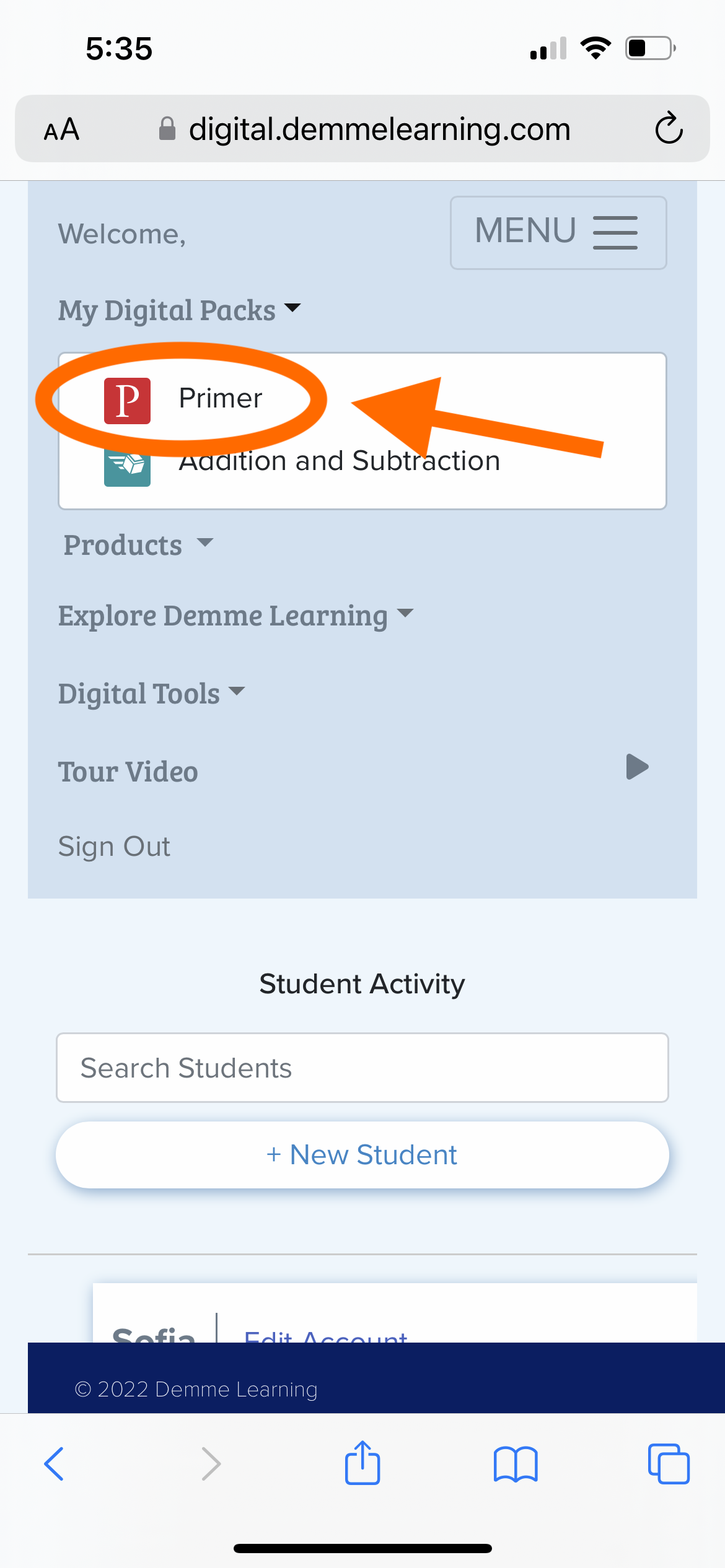 How to Use the Digital Toolbox on a Mobile Device - Demme Learning