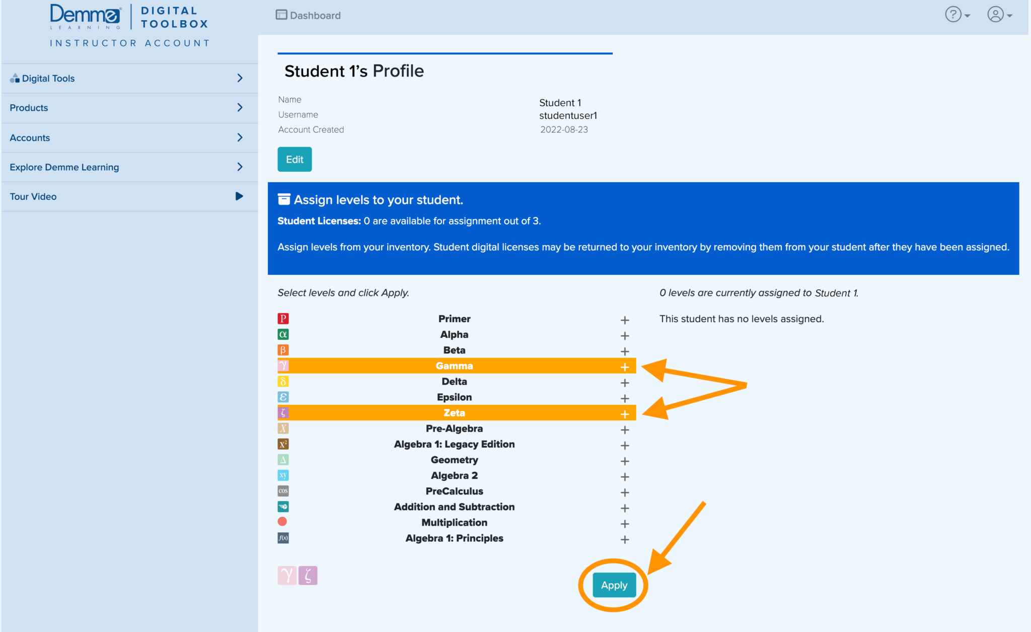 Assigning Math-U-See Curriculum Levels and Solutions - Demme Learning